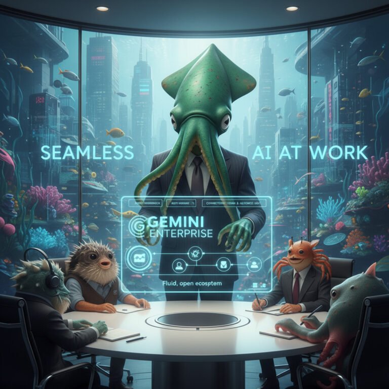 How is Gemini Enterprise turning AI agents into desk-side teammates for ...